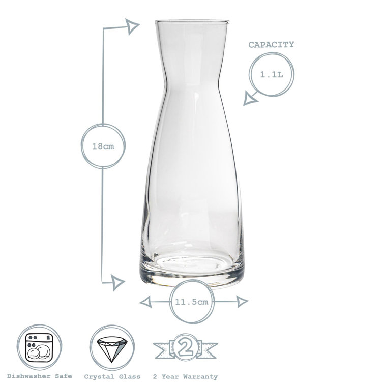 Bormioli Rocco Ypsilon 1.08L Carafe | Wayfair.co.uk